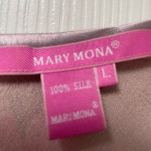 Mary Mona | Dresses | Mary Mona Beaded Silk Sleeveless Dress | Poshmark